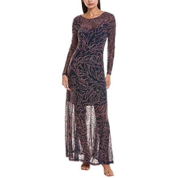 Johnny Was | Dresses | Johnny Was Womens Summer Panel Mesh Maxi Dress ...